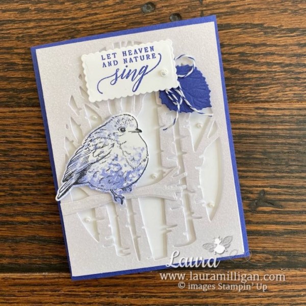 Perched in a Tree by Stampin' Up! - A Card Duo! - LauraMilligan