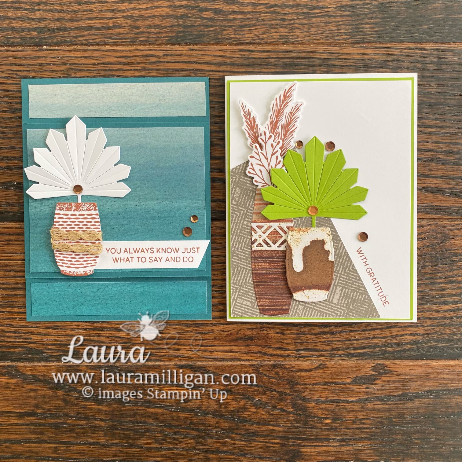 Earthen Textures Card Duo & Card Class to Go Registration Now Open! - LauraMilligan