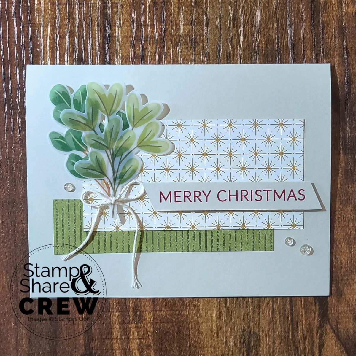 A Stunning & Simple Christmas Card! - LauraMilligan