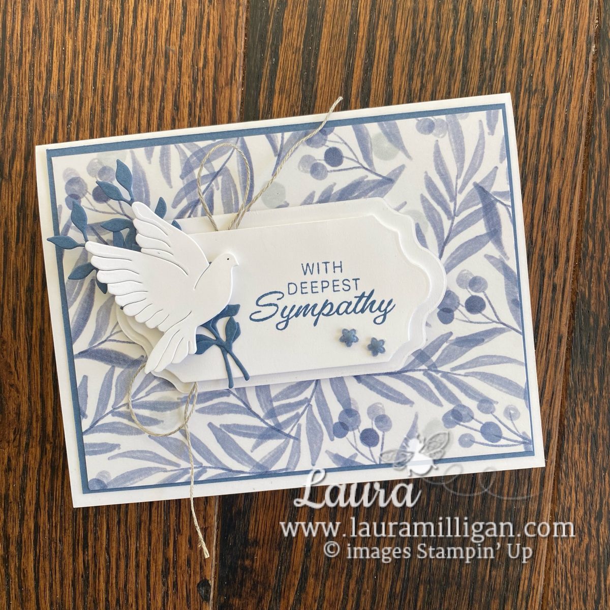 Peaceful Sympathy Card Featuring the NEW Peace on Earth Bundle ...