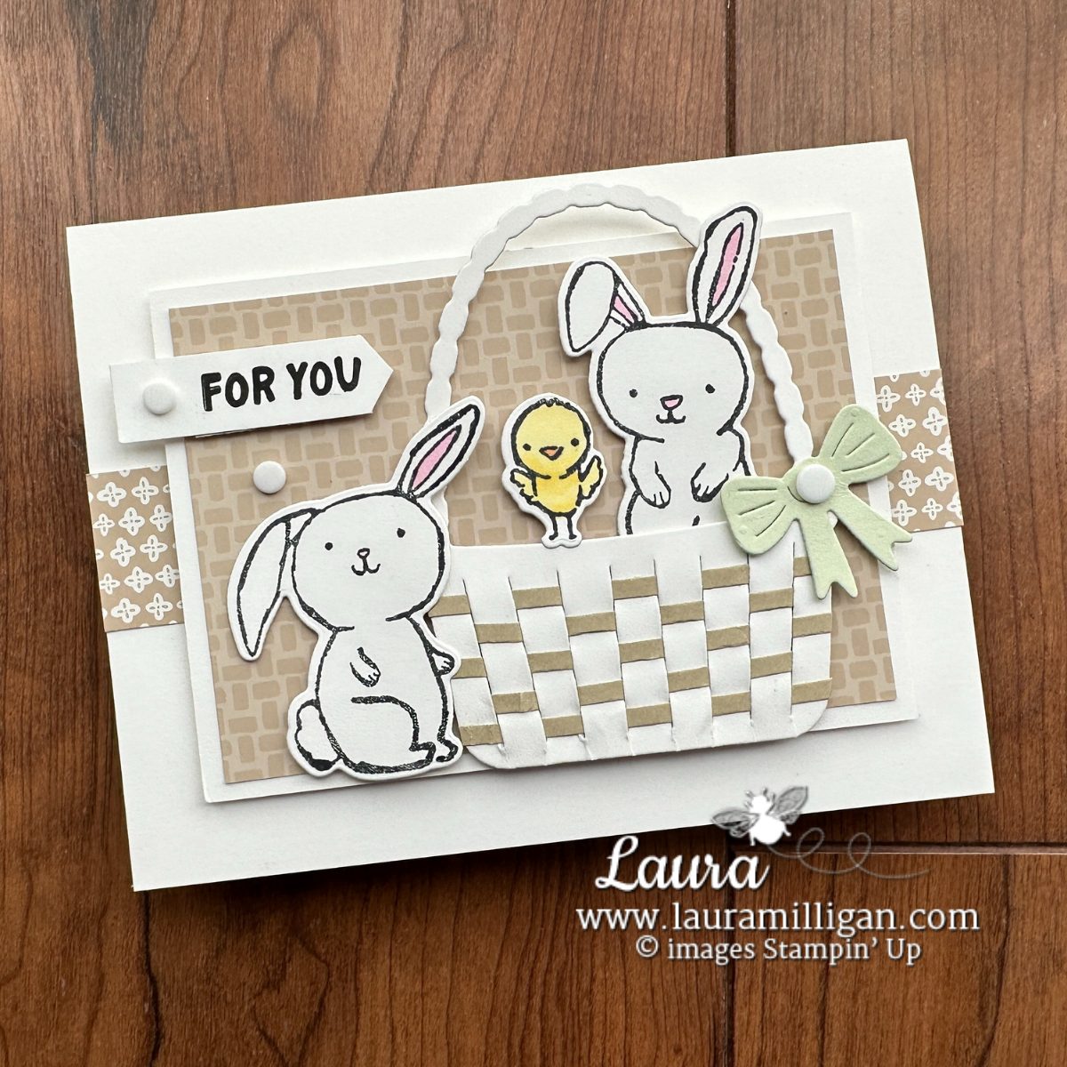 Sweet Little Bunnies & a Basket of Joy with the Easter Basket Bundle ...